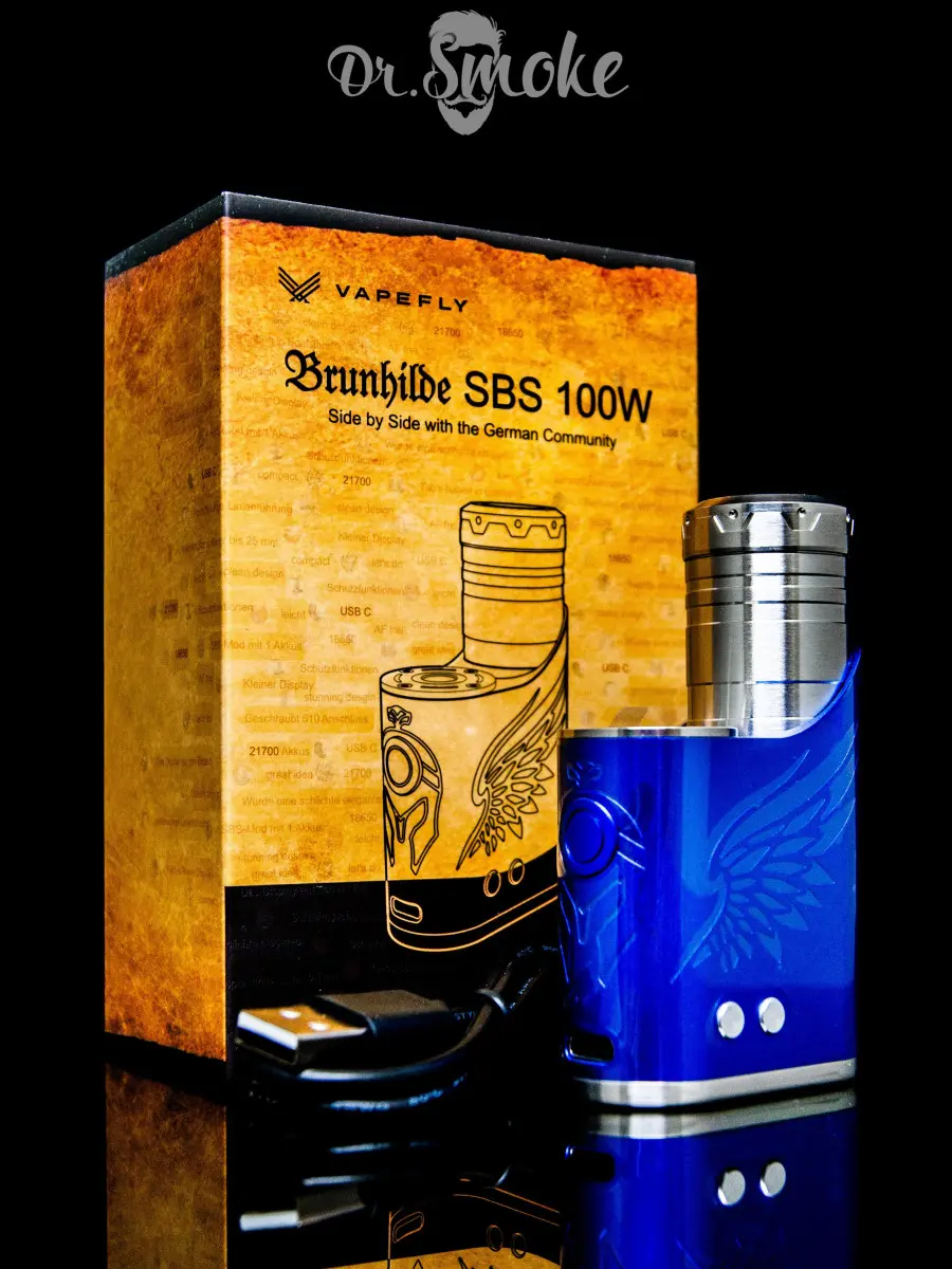 Бокс мод Vapefly Brunhilde SBS 100W Box Mod купить в Киеве и Украине ...